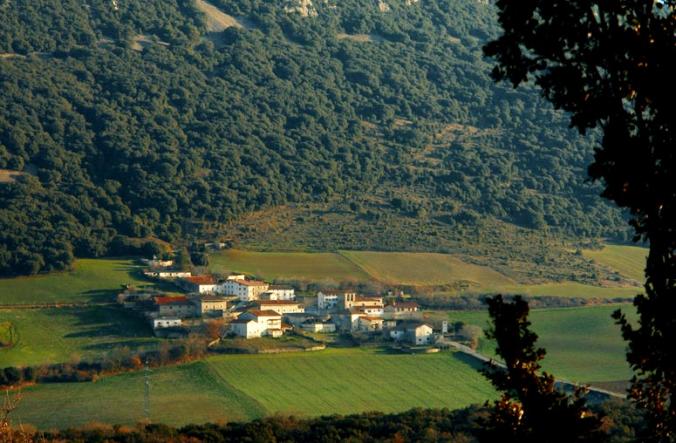 vista semi-aerea, ATONDO (Navarra)