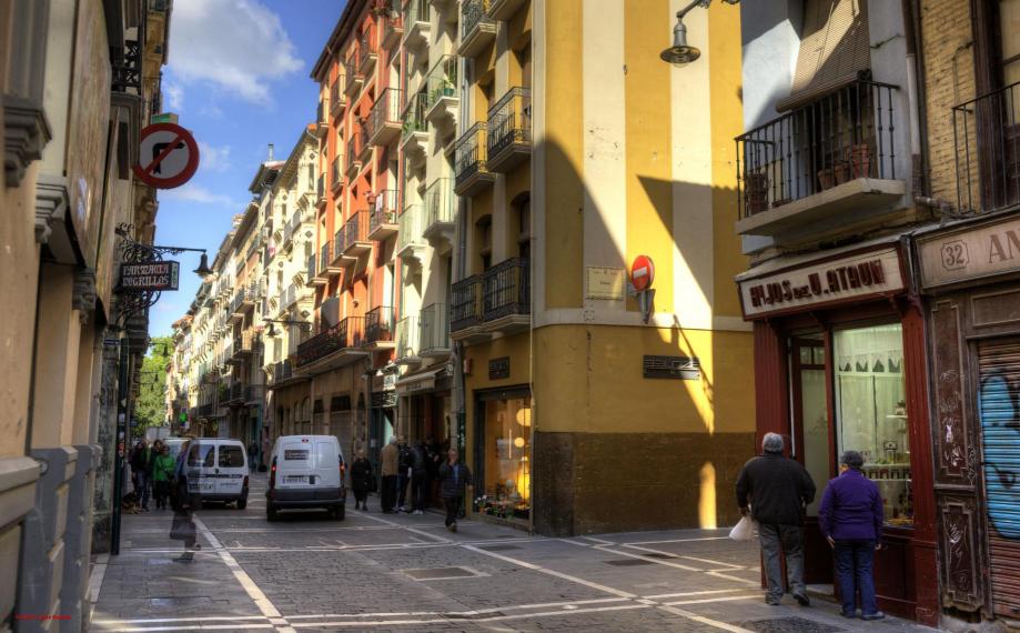 Calle Mayor- Chaflan con la calle Eslava, PAMPLONA (Navarra)