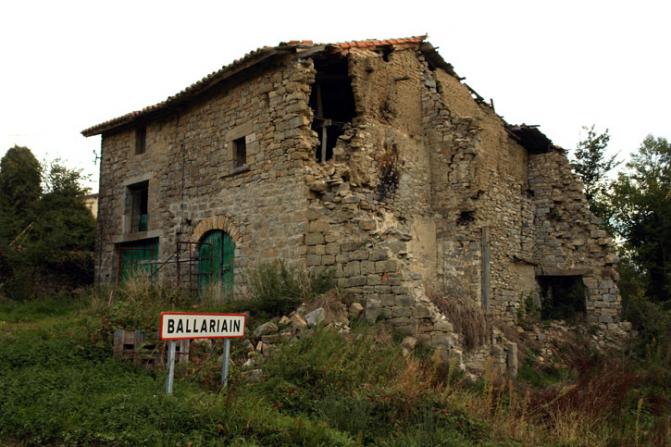 entrada, BALLARIAIN (Navarra)