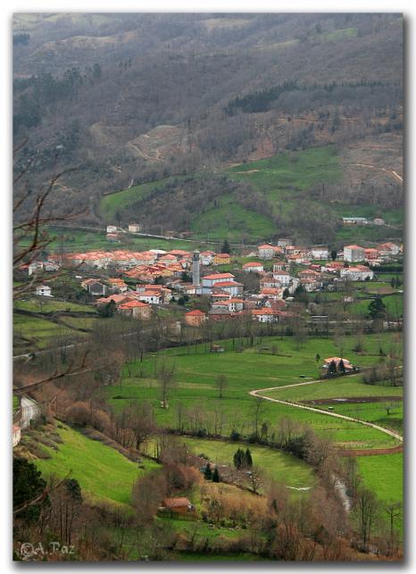 Vista desde lo alto, ARREDONDO (Cantabria)