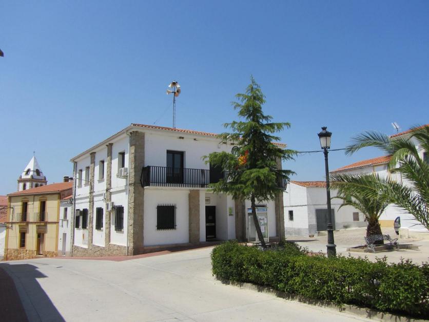 Vista parcial del pueblo, MEMBRIO (Cáceres)