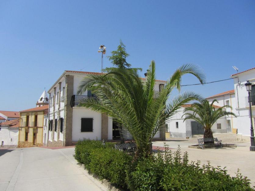 Vista parcial del pueblo, MEMBRIO (Cáceres)