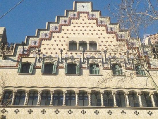 Parte Superior de la Casa Josefina Bonet, BARCELONA