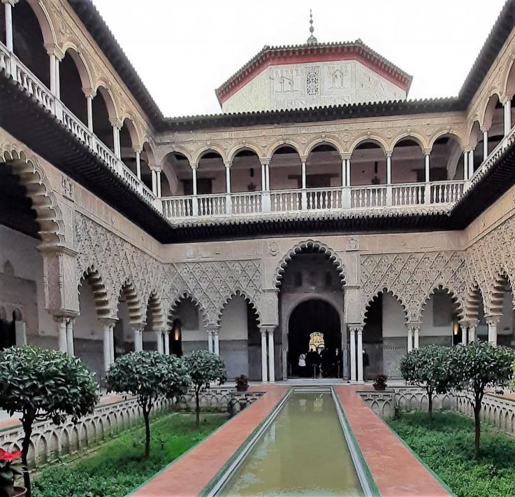 Reales Alcázares - Patio de las Doncellas, SEVILLA