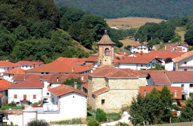 Vista parcial, OLAGUE (Navarra)