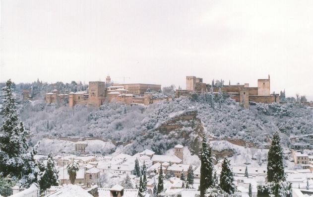 La Alhambra nevada, GRANADA