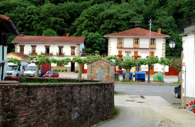 Vista urbana, OLAGUE (Navarra)