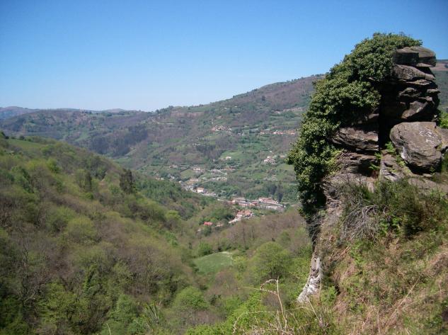 Peñón en el cuarto S, José, TURON (Asturias)