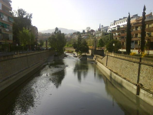 El rio Genil, GRANADA