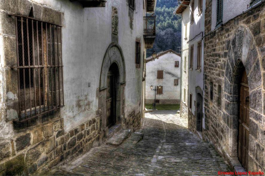Escudo sobre arco de entrada, RONCAL (Navarra)