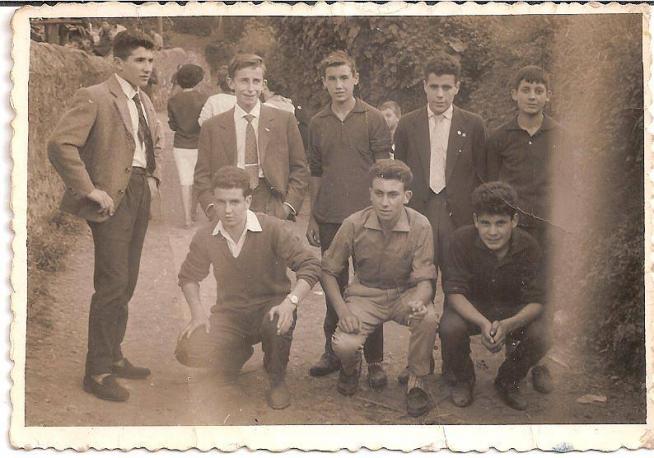 amigos de fiesta, CARDEO (MIERES) (Asturias)