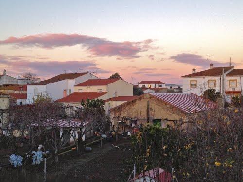Vista parcial del pueblo, MEMBRIO (Cáceres)