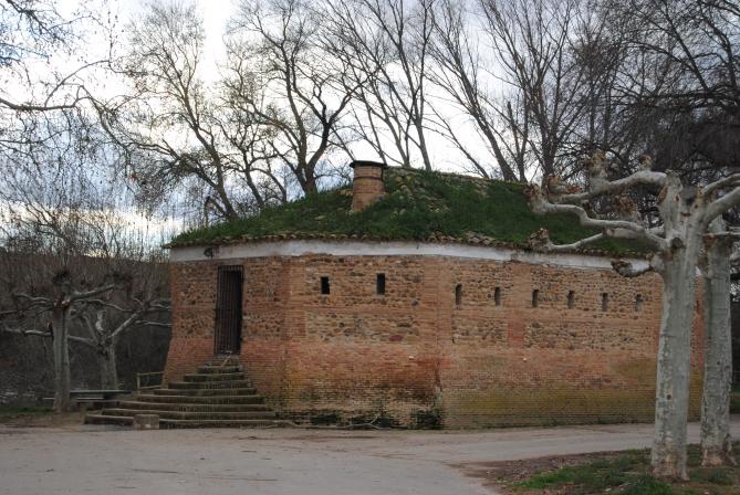 Jardín sobre el fortín, AZAGRA (Navarra)