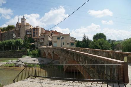 Desde el río, GIRONELLA (Barcelona)